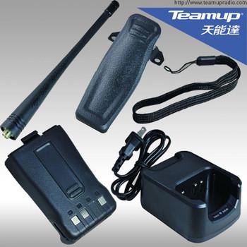 China Most powerful T550 VHF/UHF walkie talkie with 4W output power and 16 storage channels for sale