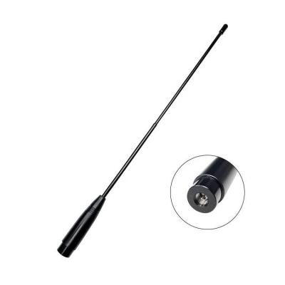 China 1.5W Output Power Dual Band VHF/UHF 144/430MHz Bendable Whip Mobile Radio Antenna for sale