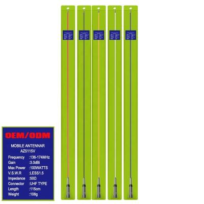 China Mobile Radio Antenna 136-174/403-480MHZ FM Broad Cast Ham Two Way Radio for Car Needs for sale