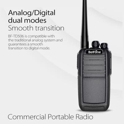China Belfone DMO Pseudo Trunk VHF/UHF Walkie Talkie BF-TD506 128 Storage Channel and Dual Modes for sale