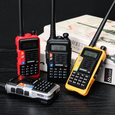 China 8 Watt Ham Walkie Talkie UV-S9plus UHF VHF Handheld Radio BAOFENG with 2200mAh Battery for sale