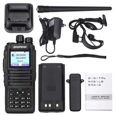 中国 バオフェン DMR DM-1701 128 ストレージチャンネル 136-174MHz 400-470MHz 二方向ラジオ ハンドヘルド 販売のため