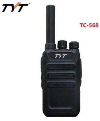 Cina 1W/4W Potenza di uscita Black Tyt Tc-568 analogo walkie-talkie per comunicazione compatta in vendita
