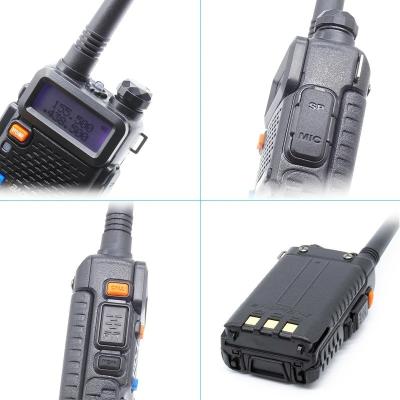 Cina 206g Baofeng UV5r doppia frequenza VHF UHF walkie-talkie professionale per le squadre di sicurezza in vendita