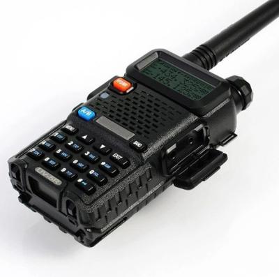 Cina 206g Baofeng UV5r doppia frequenza VHF UHF walkie-talkie professionale per le squadre di sicurezza in vendita