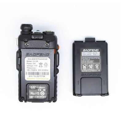 Cina 206g Baofeng UV5r doppia frequenza VHF UHF walkie-talkie professionale per le squadre di sicurezza in vendita