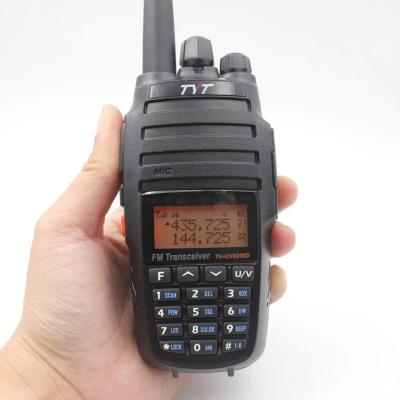 China Lightweight VHF UHF Dual-Band Walkie-Talkie with 10 Watt Cross-Band Repeater Function for sale