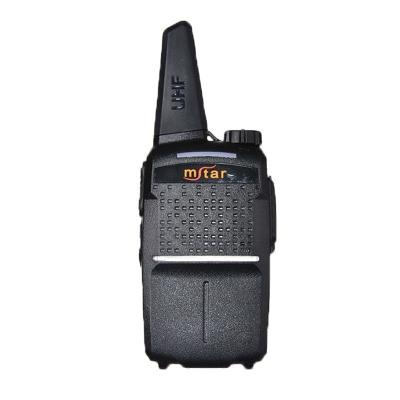 Cina Mini walkie-talkie leggero Mstar Mx66 Long Standby con 128 canali di memorizzazione in vendita