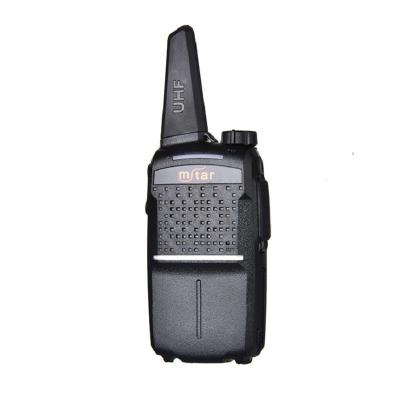 Cina Mini walkie-talkie leggero Mstar Mx66 Long Standby con 128 canali di memorizzazione in vendita
