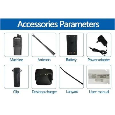 Cina 138*61*38MM Baofeng Bf-1909 10W UHF Ham Radio Intercom Transceiver Tipo C Walkie Talkie in vendita