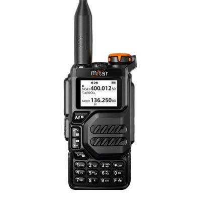 Cina 2024 Miglior scelta Mstar M-UV6 Walkie Talkie con trasmissione e batteria da 1800mAh in vendita