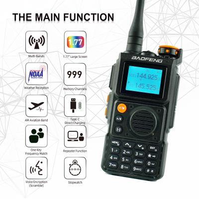 Cina Baofeng UV-K6 Radio portatile a due vie con 999 canali e gamma di frequenze a banda completa in vendita