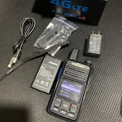 China Walkie Talkie 4G portátil com GPS, cartão SIM WCDMA Wifi Bluetooth e Zello Wireless à venda