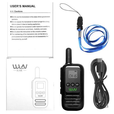 Cina Negro WLN KD-C90 Mini Handheld DMR Walkie Talkie Comunicazione a lunga distanza resa facile in vendita