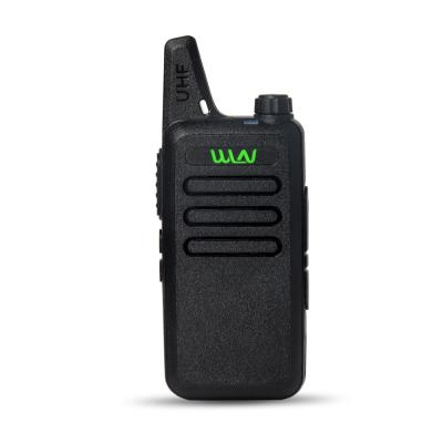 China WLN KD-C1 2W/0.5W UHF Mini Walkie Talkie Transceptor portátil 400-480MHZ Blanco en necesidad en venta