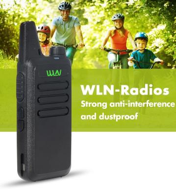 Cina WLN KD-C1 2W/0.5W UHF Mini Walkie Talkie Handheld Transceiver 400-480MHZ Bianco in necessità in vendita