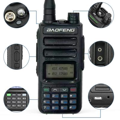 Cina DP1400 5W Nuovo Dual Band Talkie Walkie con funzione VOX e modelli digitali Th-15s in vendita