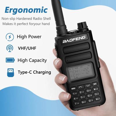 Cina DP1400 5W Nuovo Dual Band Talkie Walkie con funzione VOX e modelli digitali Th-15s in vendita
