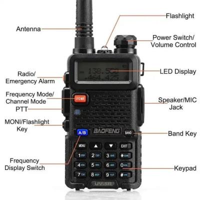 China XIR P3688 DP1400 CP200D DEP450 Rádio portátil 5W UHF VHF Banda dupla Walkie Talkie de longo alcance à venda