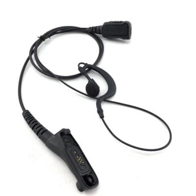 China Motorola DP4801E Walkie Talkie Earpiece with Single D Shape and IPX-4 Waterproof Standard for sale