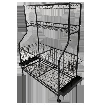 Cina organizzatore For Sport Shops della palla di sport del garage di larghezza di lunghezza 420mm di 915mm in vendita