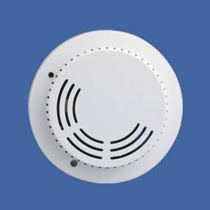 China wireless smoke detector powered by battery in photo-sonic alarm for sale