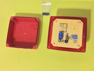 China ABS HOUSING Fire Siren Output:105±3dB at 1m in Operating Voltage:DC12V/24V for sale