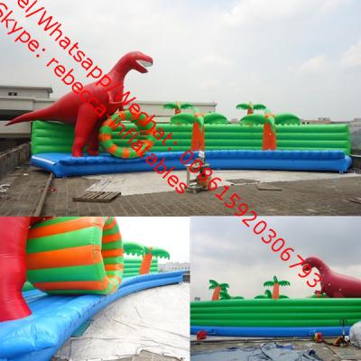 China funny and exciting HOT large animated inflatable water park games for kids for sale