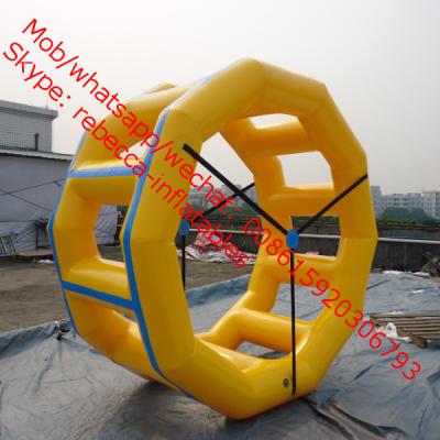 China Inflatable Fun Roller, Inflatable Water Roller, Inflatable Wheel Roller water sport games for sale