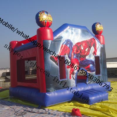 China Inflatable Spider Man Castle  inflatable jumping castle   bounce house for sale