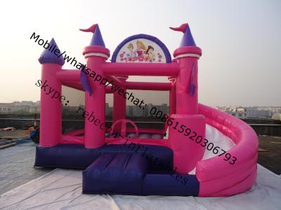 China Princess Bounce House Inflatable Bounce House and Slide Combo for sale