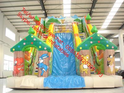 China HOT large animated inflatable water park for kids for sale