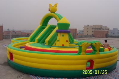 China Durable Infaltable Castle Inflatable Obstacles For Children Playground for sale