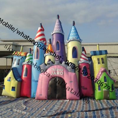 China  Inflatable Camelot Castle Course  Bounce Castle  for sale