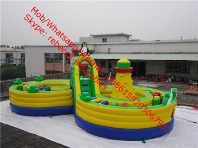 China Inflatable Castle Slide  Inflatables and Bouncy Castle Jumping castle China Inflatables Inflatable obstalce course for sale