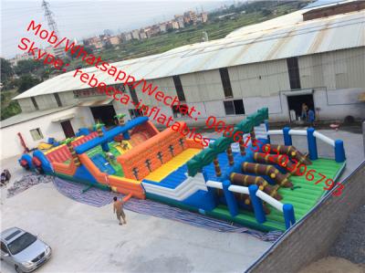China inflatable obstacle course giant inflatable amusment park for sale
