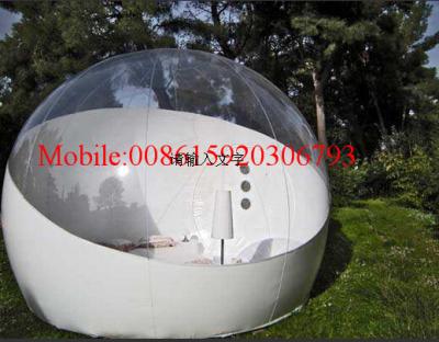 China inflatable transparent tent inflatable transparent bubble tent clear inflatable lawn tent for sale