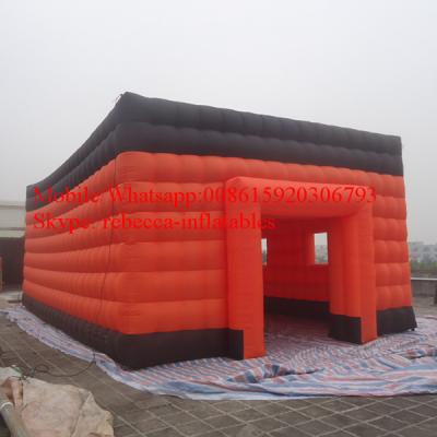 China Customized Waterproof Sewing Inflatable Cube Tent for Party Camping CMIT29 for sale