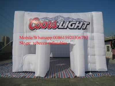 China Popular gaint inflatable tents / inflatable cube tent Advertising Inflatable Tent for sale