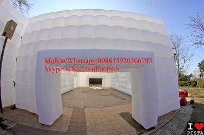 China large inflatable cube tent outdoor inflatable party tent inflatable exhibition tent for sale
