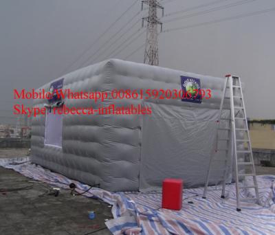 China Giant Square Inflatable Party Tent PVC Tarpaulin for exhibition or advertising for sale