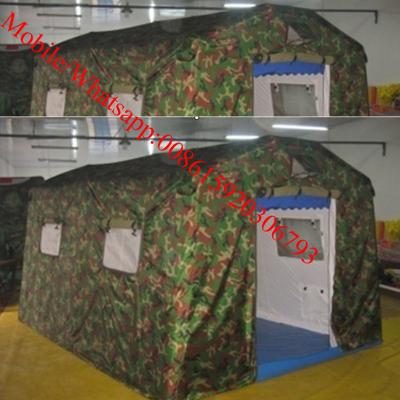 China Outdoor Camping Inflatable Tent , Inflatable Military Tent For Camping CMOD05 for sale