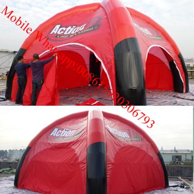China inflatable airtight camping tent inflatable shower tent for sale