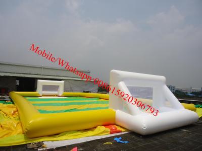 China inflatable water soccer field inflatable soccer field inflatable soccer pitch for sale for sale