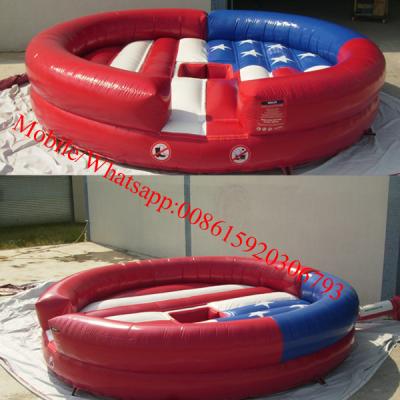China Inflatable red bull mattress for sale