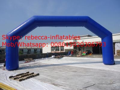China 20m Giant bule color inflatable arch cheap inflatable arch for sale for sale