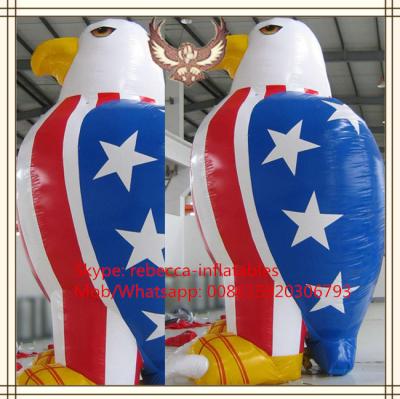China inflatable eagle  model carton character for sale