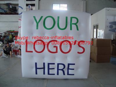 China inflatable helium balloon inflatable cube calloon for sale