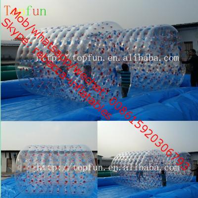 China inflatable water roller inflatable roller for pool for sale