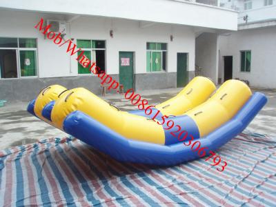 China adult seesaw water park equipment inflatable floating water park for sale